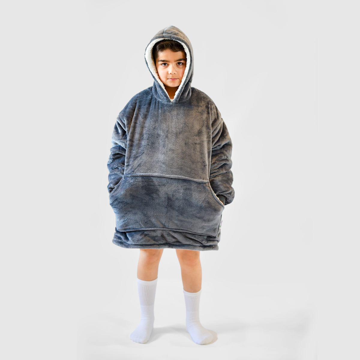 Grey Kids Puffee – Kuddle Sleep